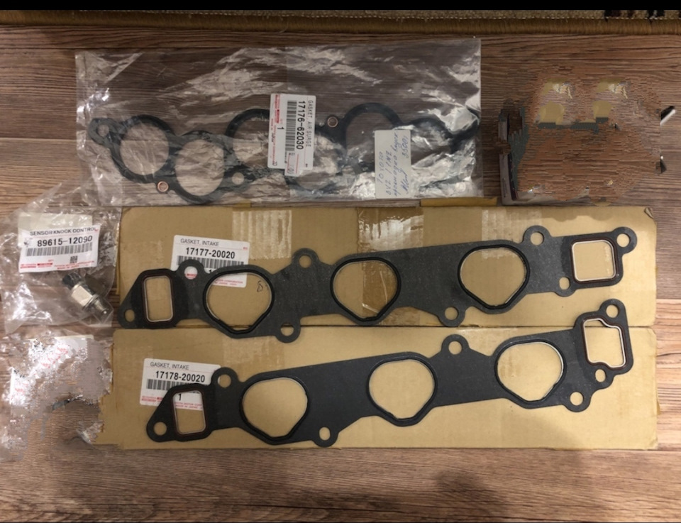 Замена датчика детонации банк 2 — Toyota Camry (XV30), 3 л, 2005 года ...