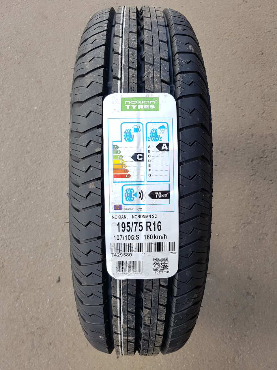 Nokian Tyres Nordman SC 195/75 R16 новые — Cooper-online.ru на DRIVE2