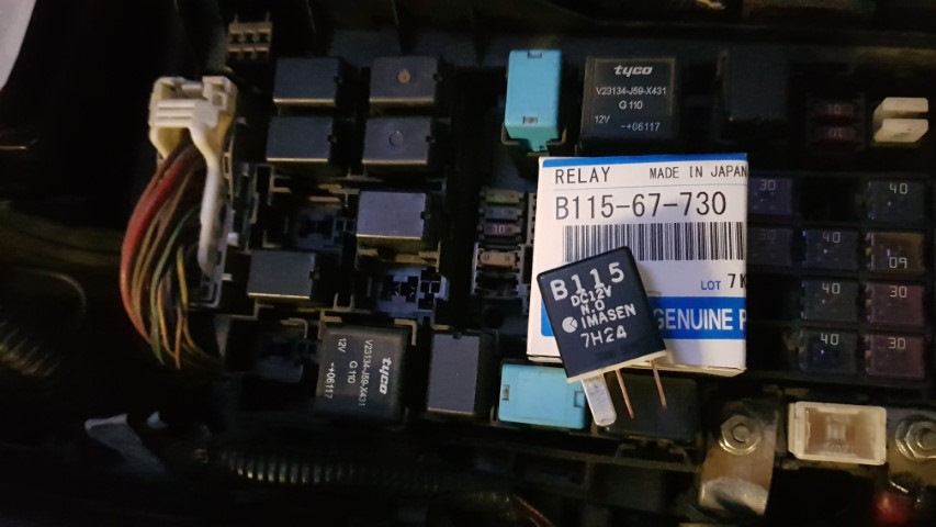 B11567730 Реле звукового Mazda | Запчасти на DRIVE2