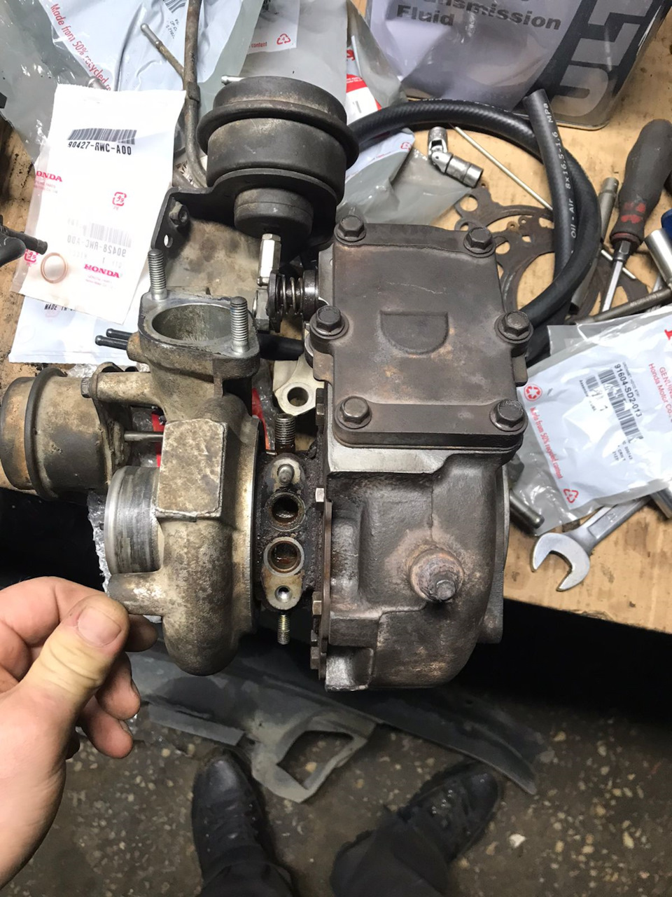 Большое ТО — Acura RDX (1G), 2,4 л, 2008 года | плановое ТО | DRIVE2