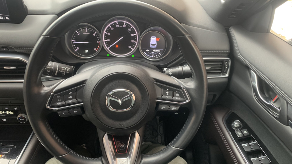 Дополнение к рулю, мелочь но приятно — Mazda CX-8, 2,2 л, 2018 года | просто так | DRIVE2