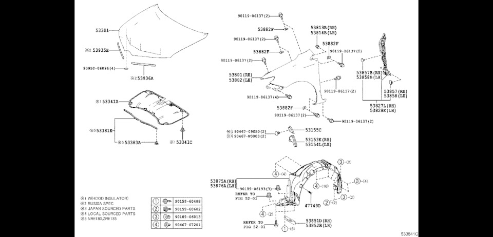 9015960602 Винт с шайбой TOYOTA TOYOTA LEXUS | Запчасти на DRIVE2