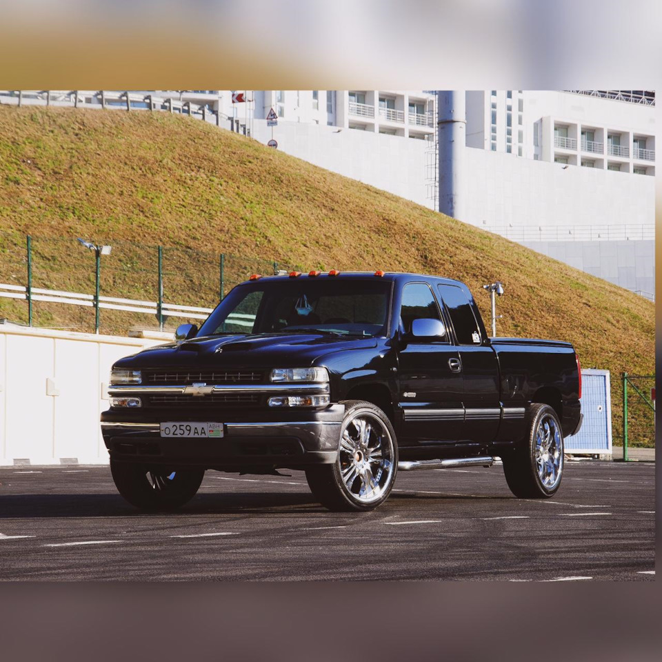 Фотосессия на Красной поляне — Chevrolet Silverado (GMT800), 5,3 л ...