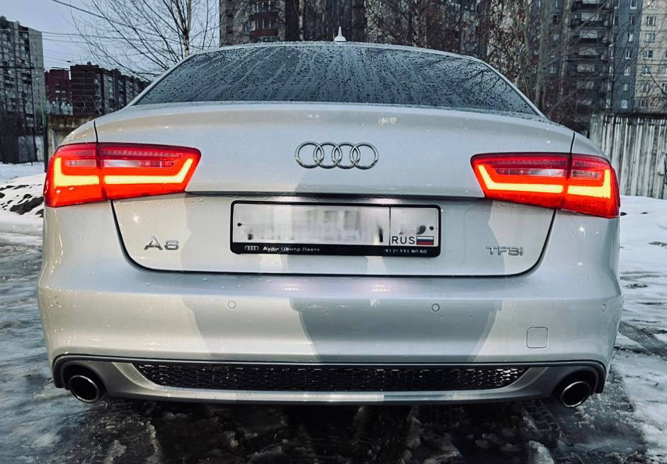 S-line — Audi A6 (C7), 2 л, 2013 года | стайлинг | DRIVE2