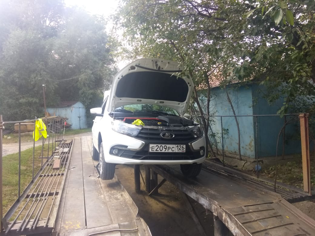 Замена масла опять на идемитсу 5w40, пробег 25000 — Lada Гранта (2G) FL ...