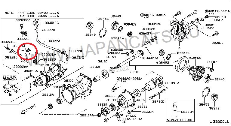 Выдавило масло из сапуна заднего редуктора. — Nissan X-Trail II (t31 ...