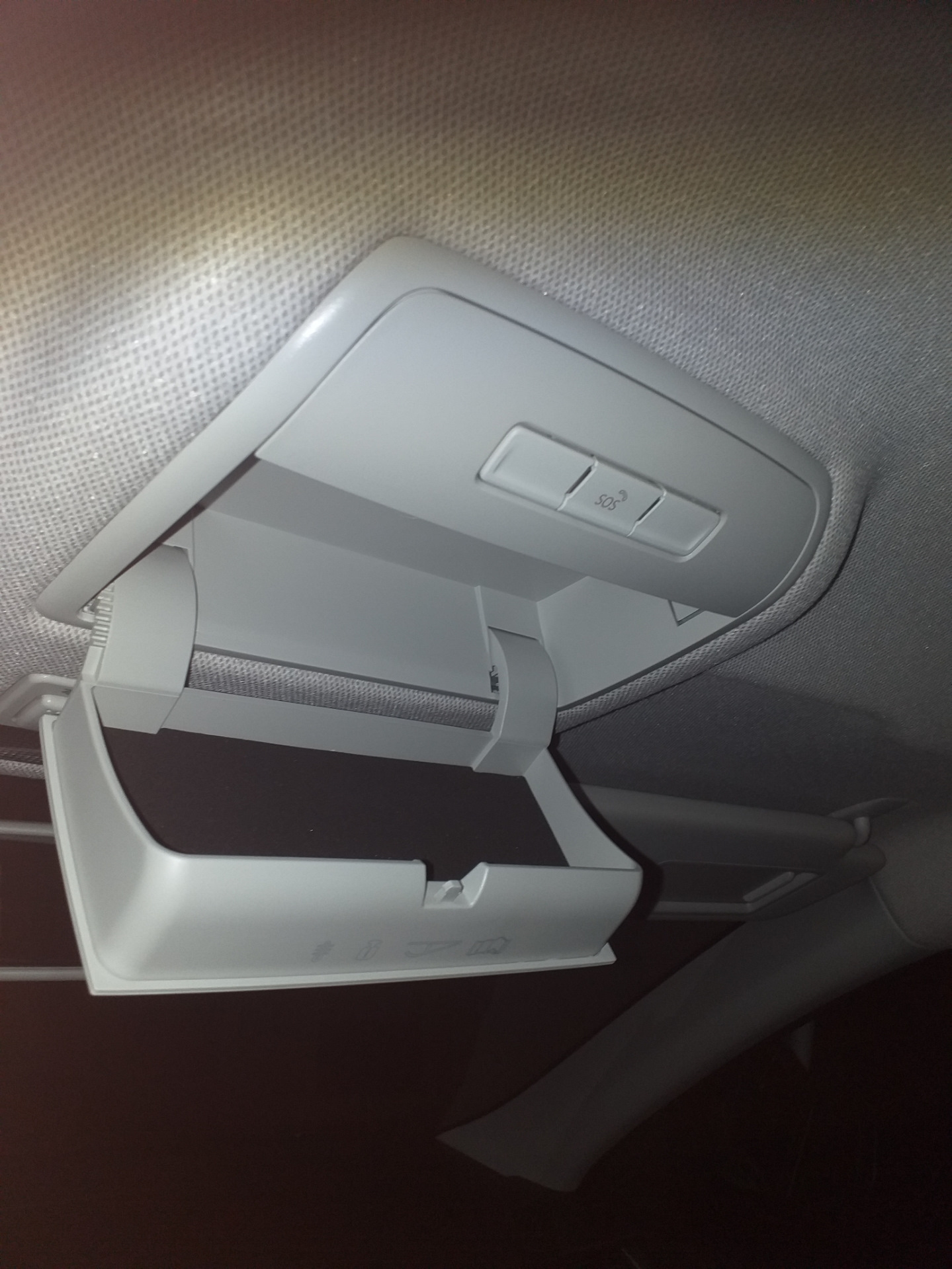 6V0868565AY20 отделение для очков — Skoda Rapid (1G), 1,6 л, 2018 года ...