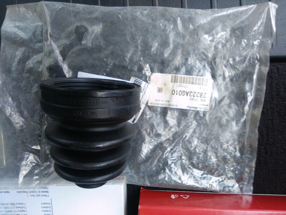 Замена пыльника правого привода внутреннего — Subaru Outback (BP), 2,5 ...