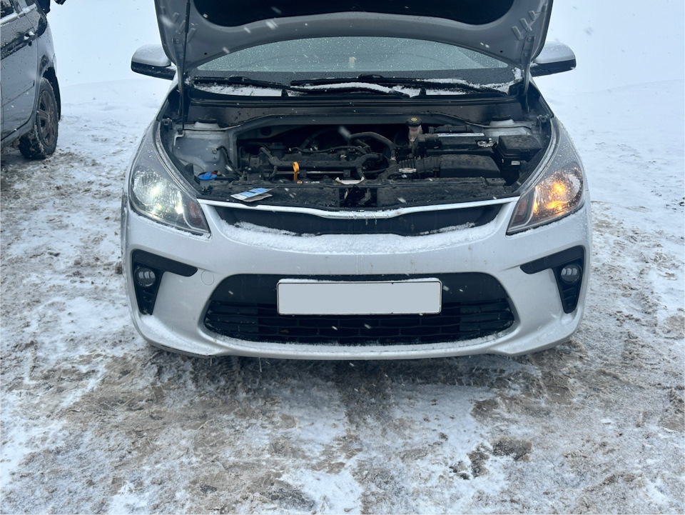 1. Внешнее освещение, замена ламп КИА РИО 4 2018 — KIA Rio (4G), 1,4 л ...