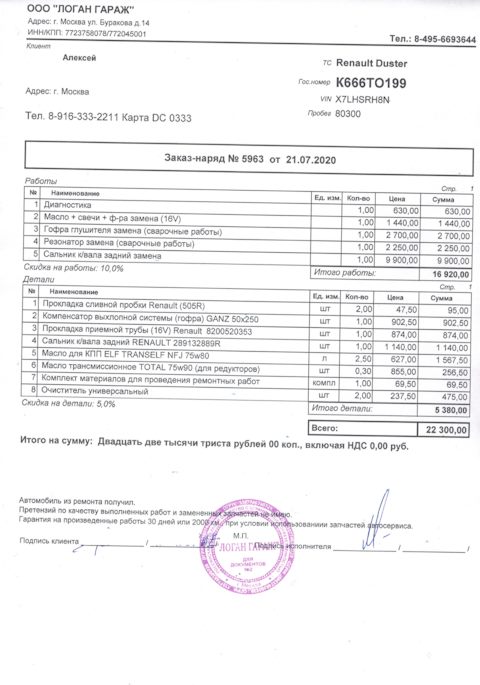 289132889R Сальник коленчатого вала RENAULT | Запчасти на DRIVE2