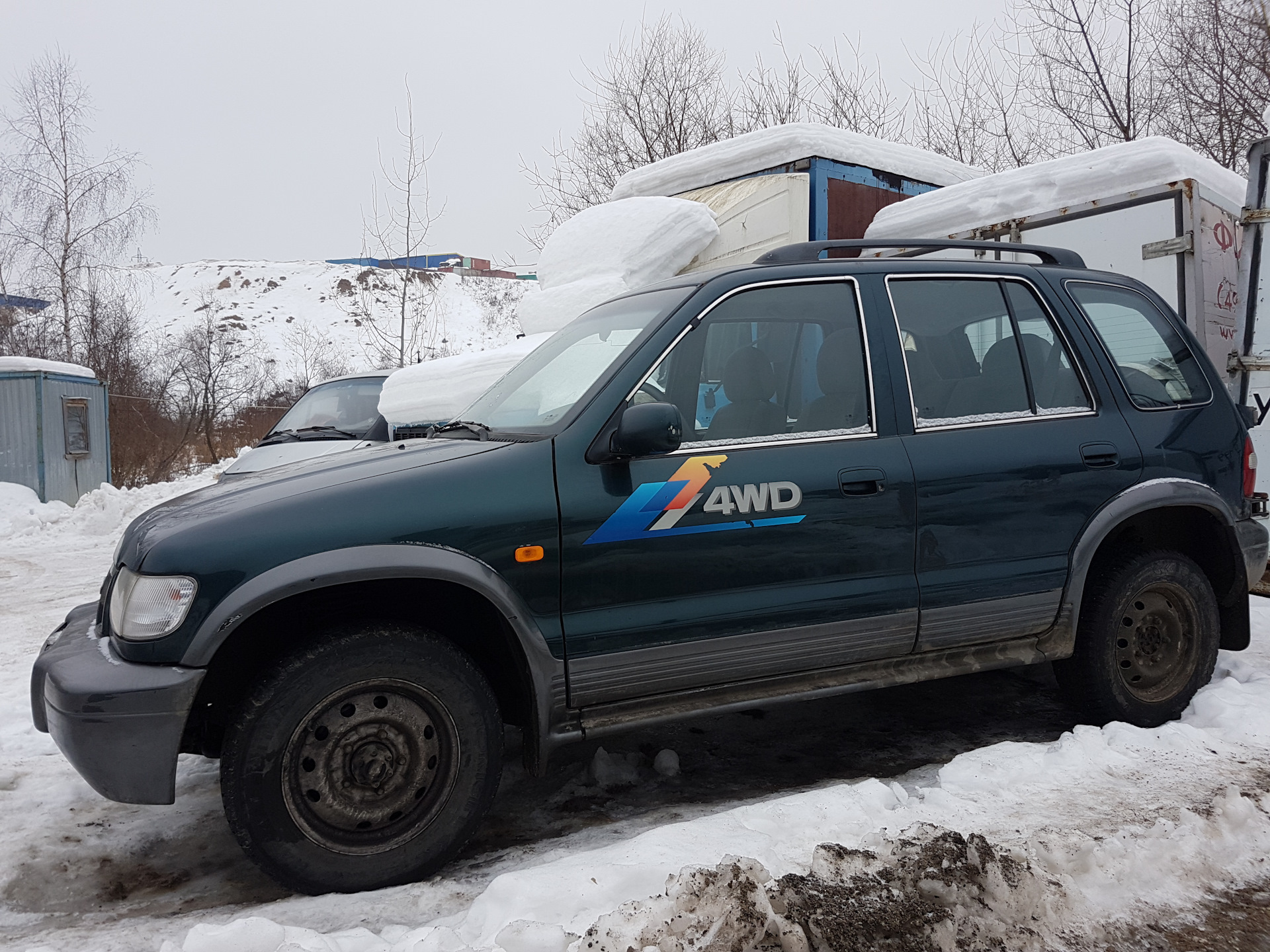 Спортик на базе — KIA Sportage (1G), 2 л, 2005 года | фотография | DRIVE2