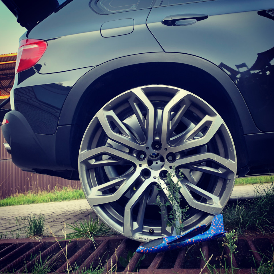 375 style r21 bmw x5 e70 — BMW X5 (E70), 3 л, 2008 года | колёсные ...