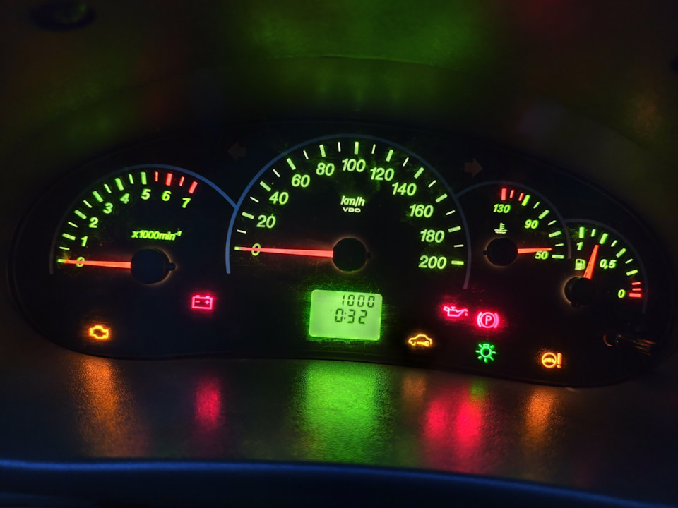 Новый щиток приборов — Lada Калина Хэтчбек (1G), 1,6 л, 2007 года ...