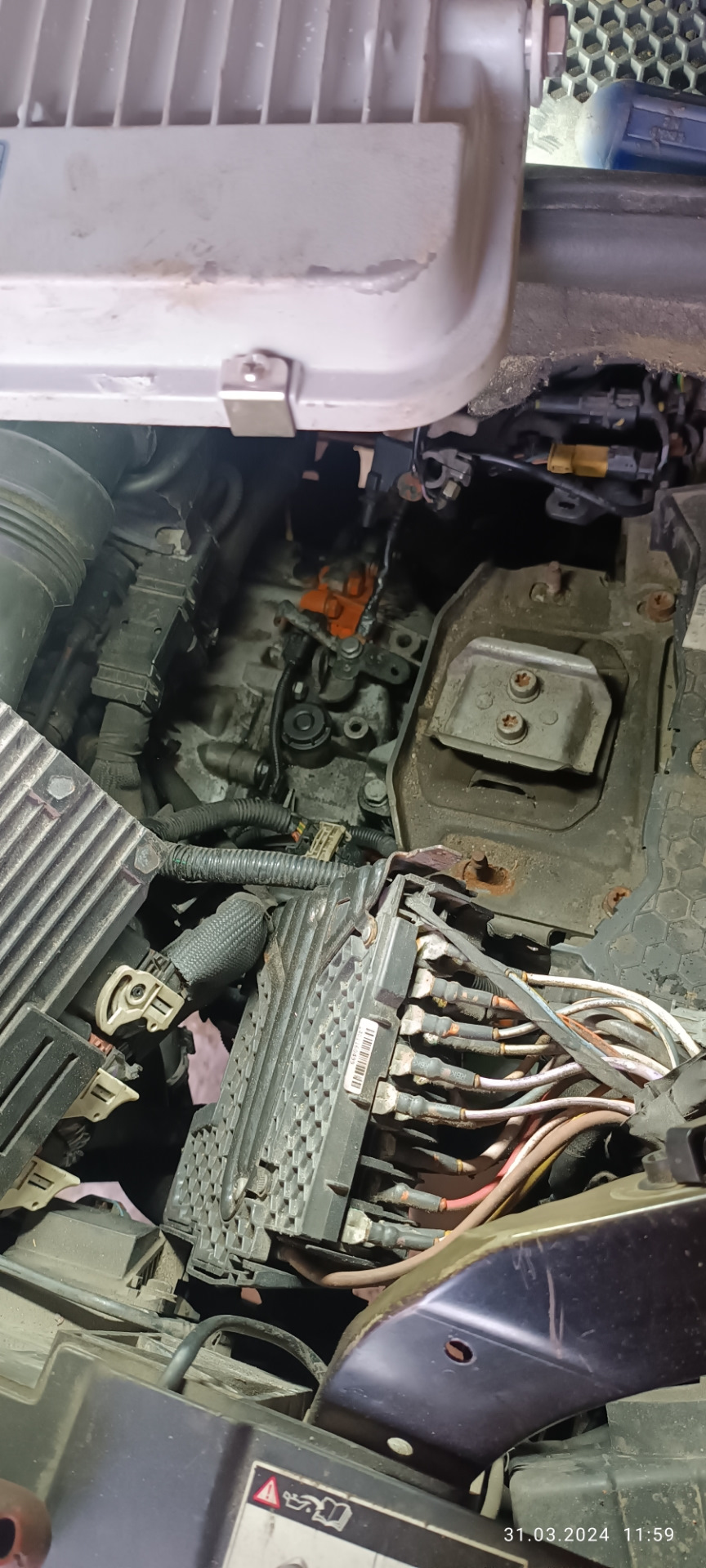 Замена РКПП — Citroen C4 Picasso (2G), 1,6 л, 2014 года | поломка | DRIVE2