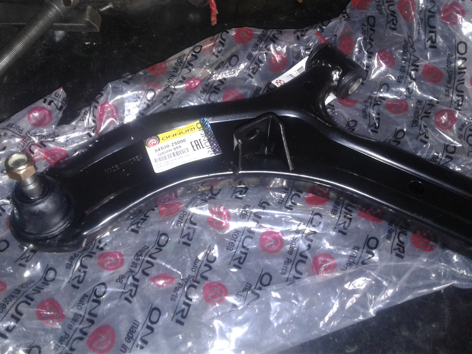 5450025000 Рычаг передней подвески левый KIA HYUNDAI | Запчасти на DRIVE2