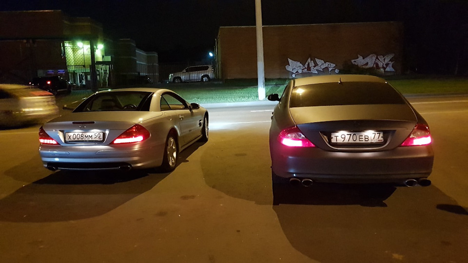 Немного посравнивали SL VS CLS — Mercedes-Benz CLS (W219), 5 л, 2005 ...
