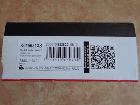 K015631XS Комплекты деталей для ремней грм GATES | Запчасти на DRIVE2