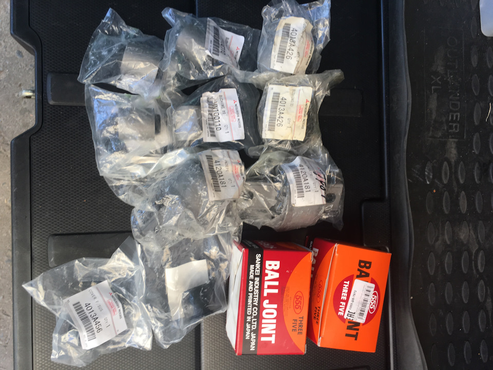 Подготовка к морю часть I — Mitsubishi Outlander XL, 2,4 л, 2011 года ...