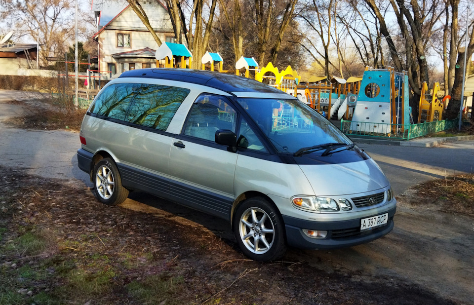 Ну вот и все . — Toyota Estima (I), 2,4 л, 1997 года | другое | DRIVE2
