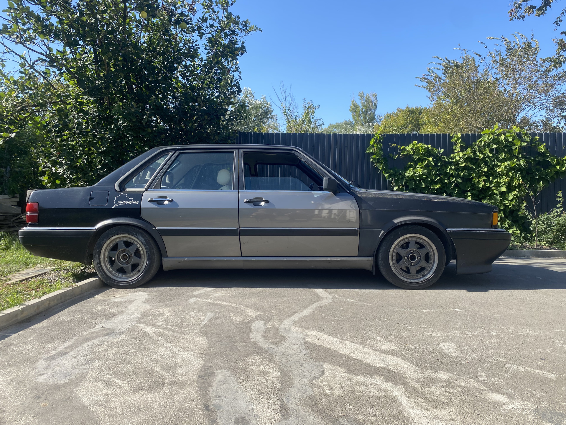 История с пружинами наконец то закончилась — Audi 90 (B2), 2,2 л, 1984 ...