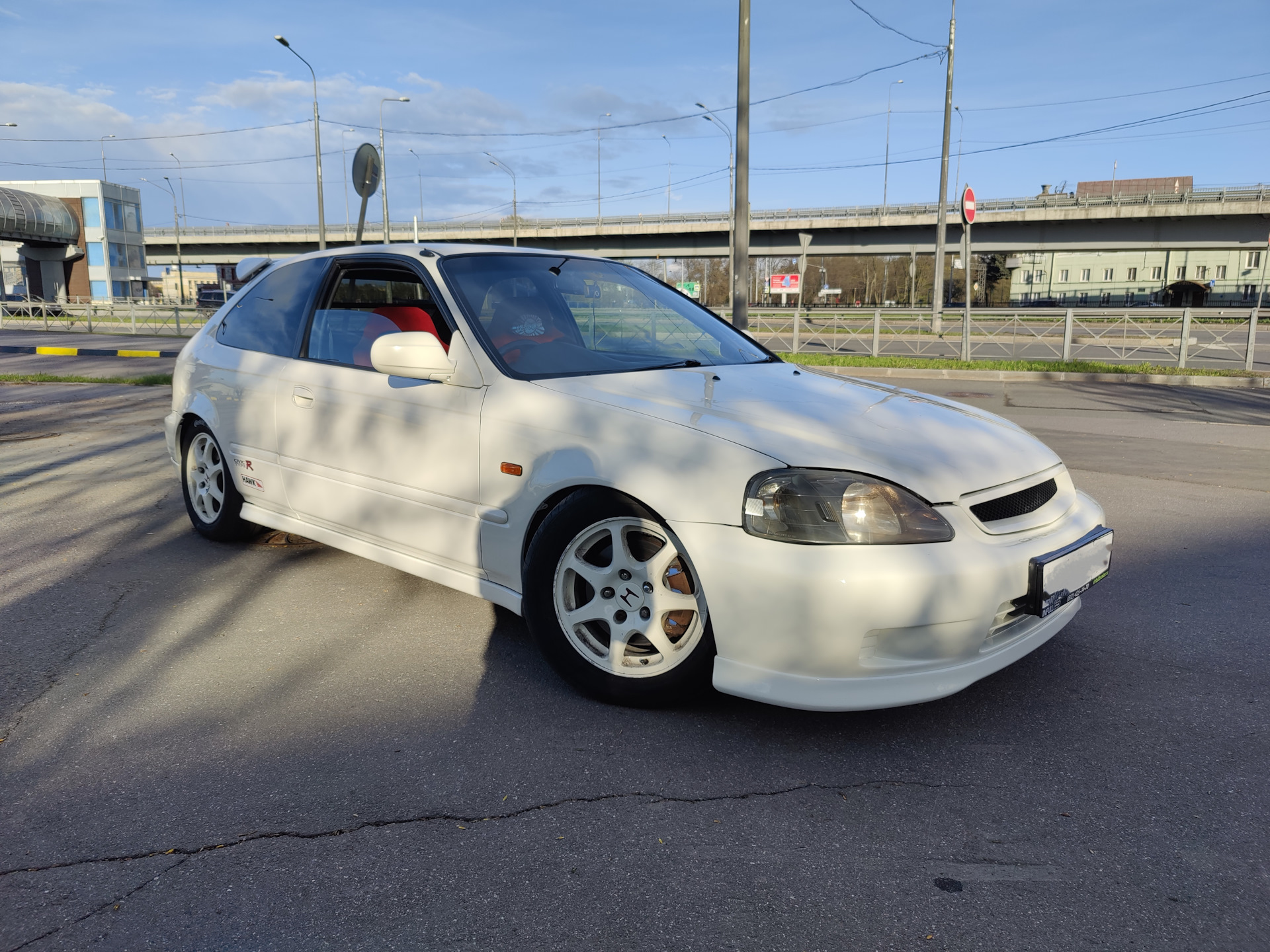 Открашено — Honda Civic Type R (1G), 1,6 л, 2000 года | кузовной ремонт ...