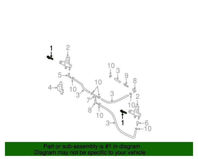 3B0955103A Держатель жиклеров с жиклерами VAG | Запчасти на DRIVE2