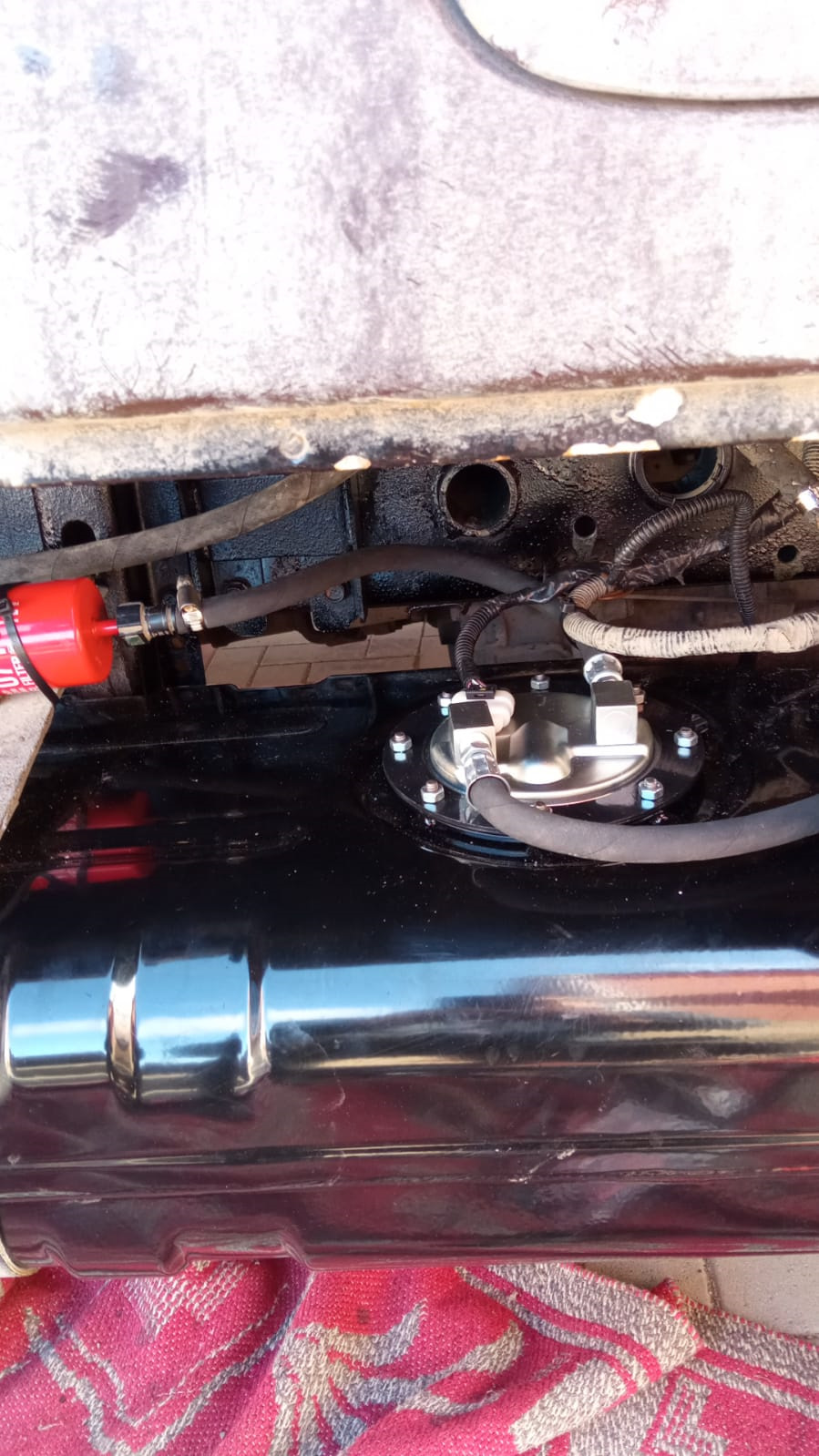 Замена топливного бака от УАЗ 3303 инжектор — KIA Bongo (3G), 2,5 л ...