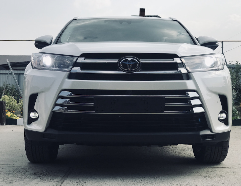 Toyota OEM LED FOG (Made in Japan) — Toyota Highlander (XU50), 3,5 л ...