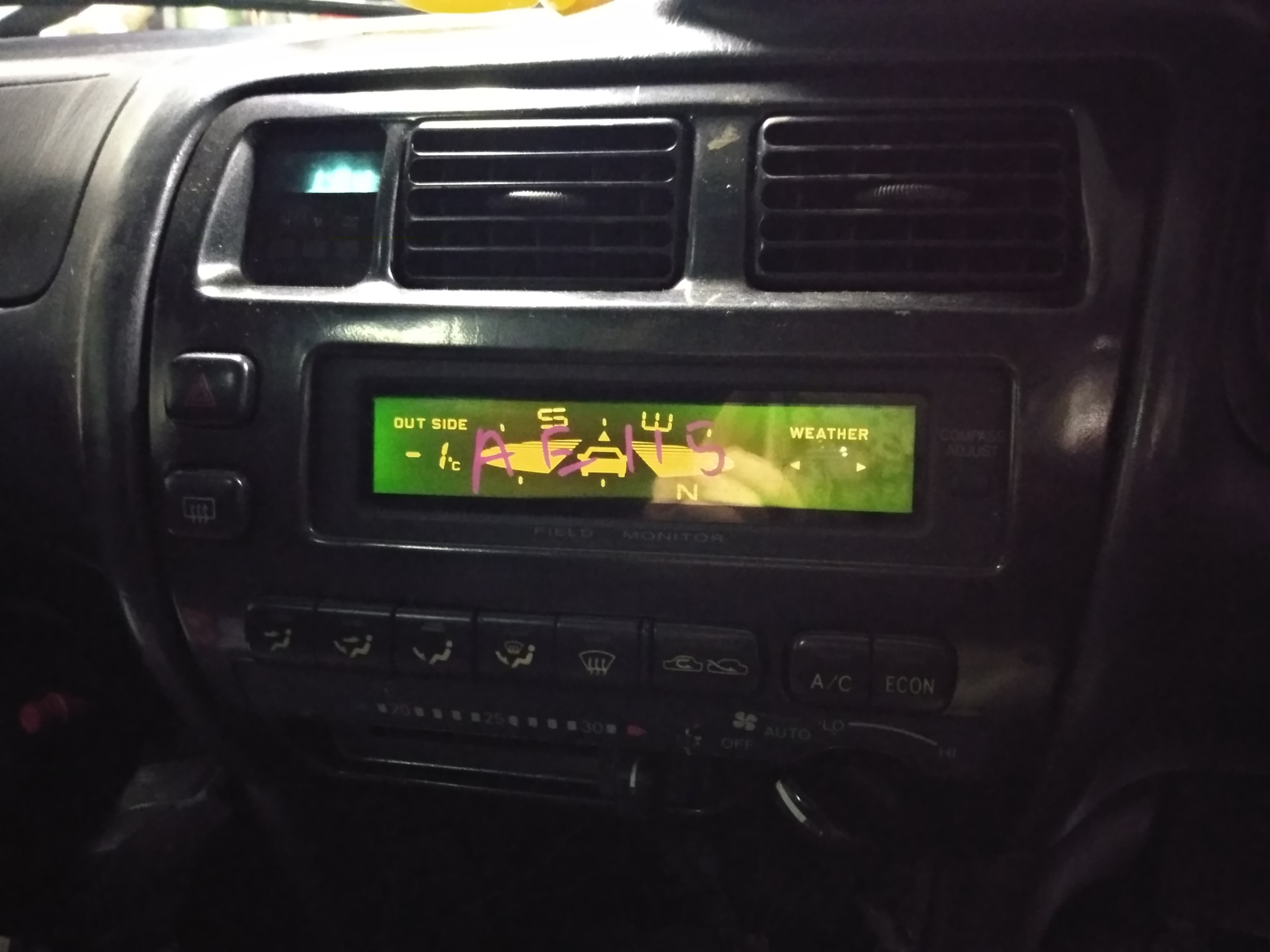 Подключил Field monitor — Toyota Corolla (100), 1,6 л, 1999 года ...