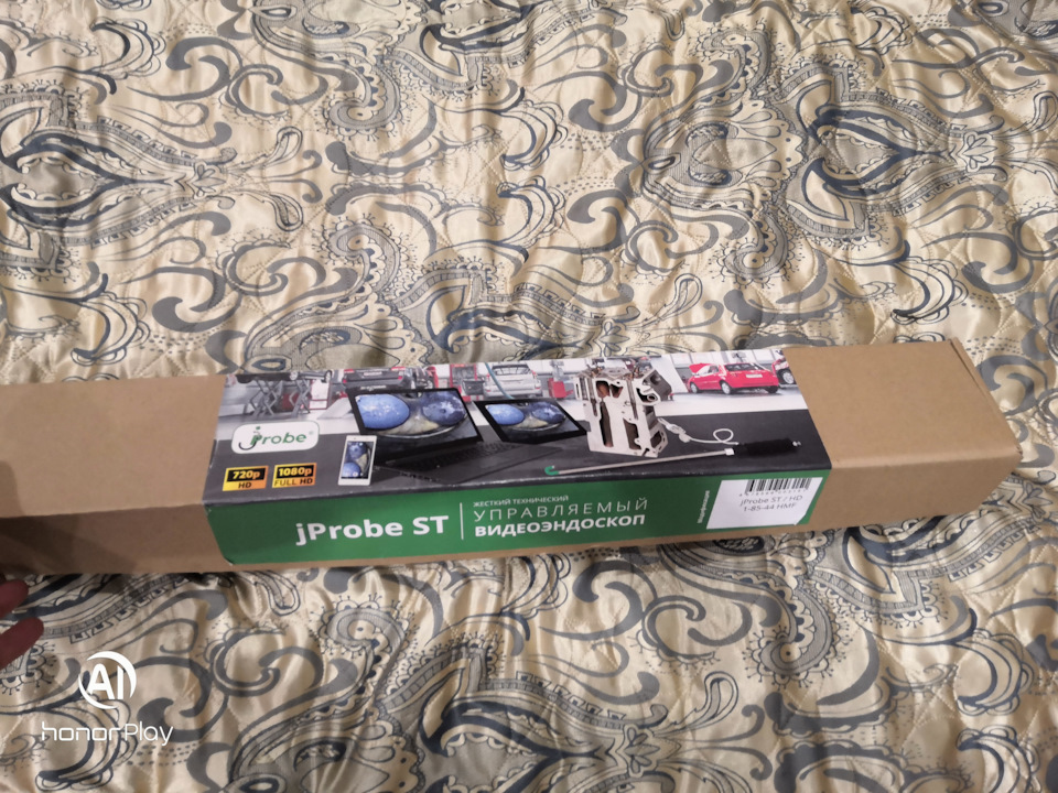 Жесткий управляемый видеоэндоскоп jProbe ST/HD 1-85-44 HMF, первое знакомство — Renault Sandero ...