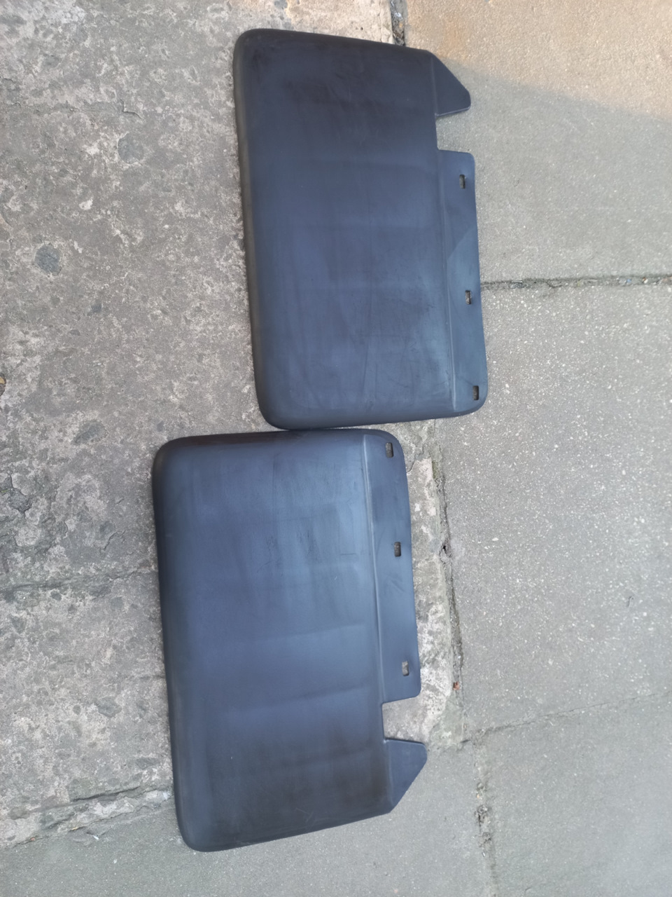 Передние брызговики на Мультиван Т5 — Volkswagen Multivan (T5), 2,5 л ...