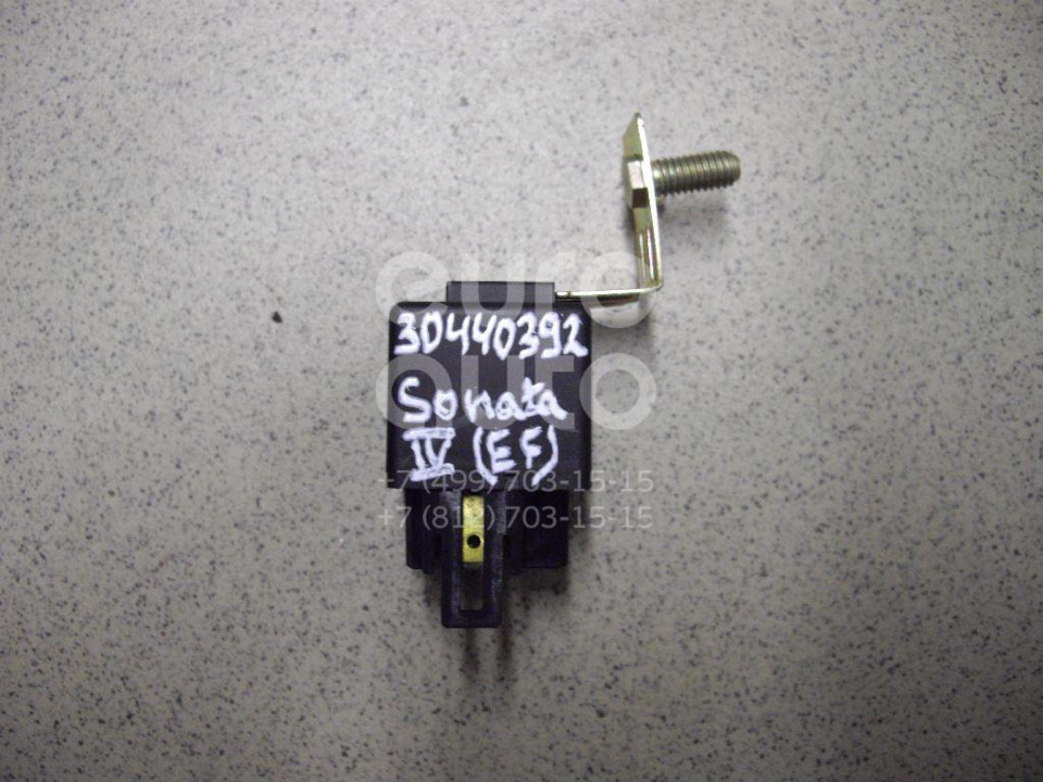 3916037120 РЕЛЕ ПИТАНИЯ(2,7) KIA HYUNDAI | Запчасти на DRIVE2