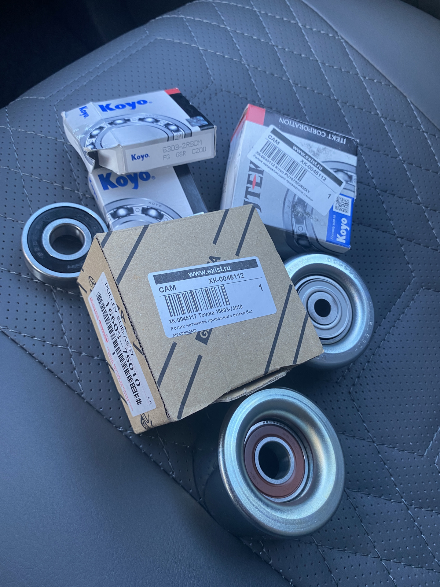 Замена приводного ремня и роликов 2TR-FE — Toyota Land Cruiser Prado ...