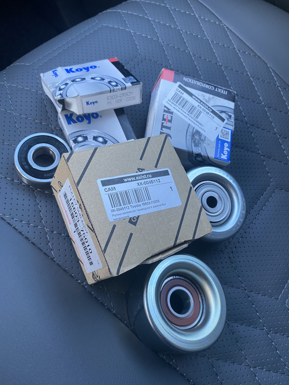 Замена приводного ремня и роликов 2TR-FE — Toyota Land Cruiser Prado ...