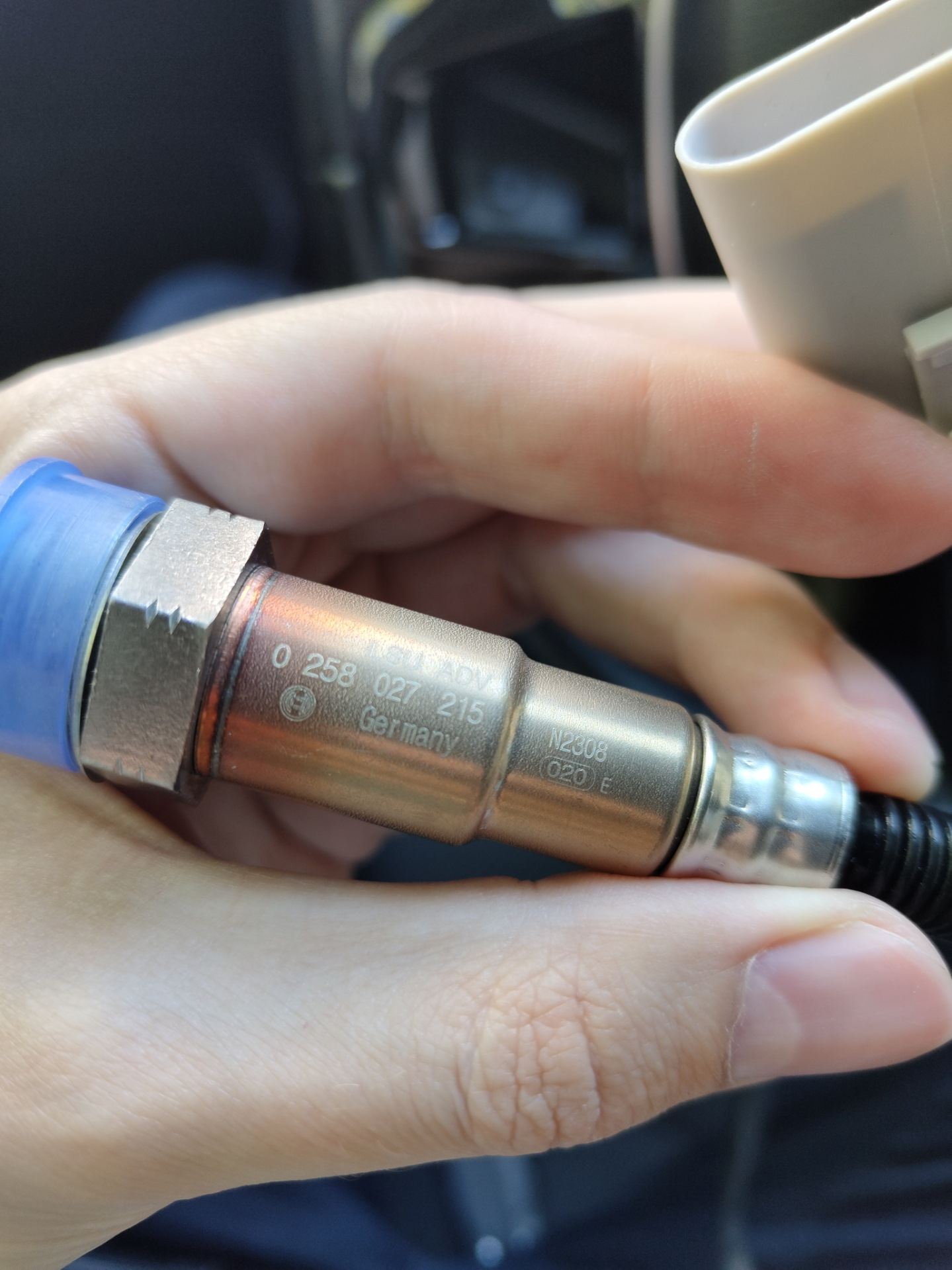 Замена датчика кислорода(первого) — Volkswagen Golf Mk7, 2 л, 2013 года ...