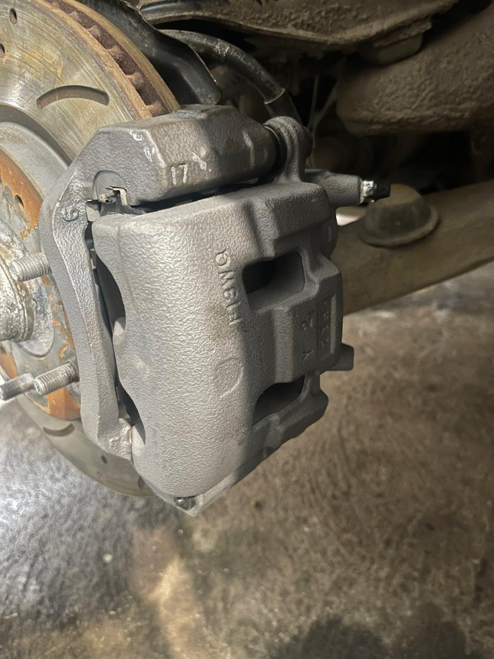 Замена передних тормозов на нержавейку — Mitsubishi Pajero Sport (3G ...