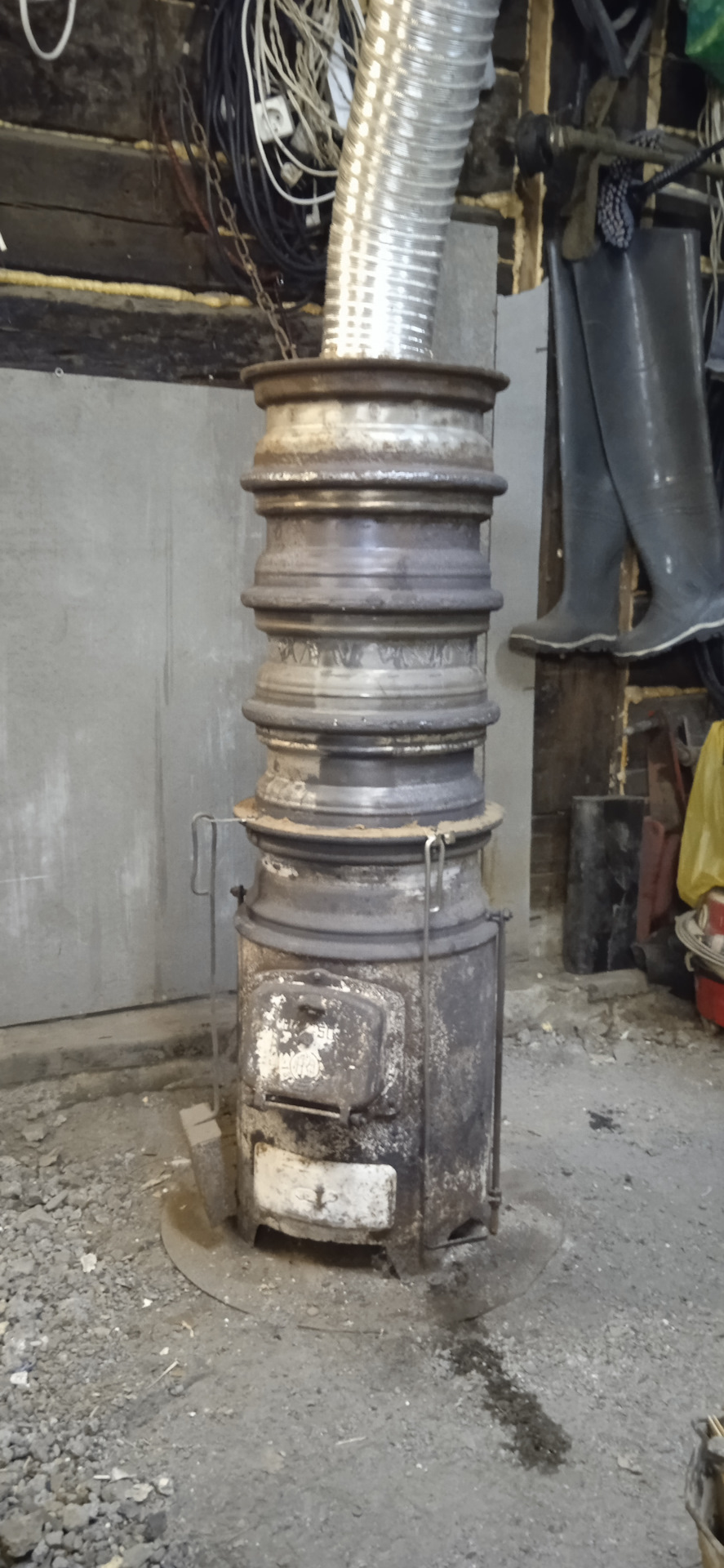 Буржуйка для гаража — Сообщество «Сделай Сам» на DRIVE2