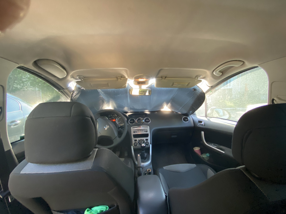 ☀️ Лето: отражатель, шторки — Peugeot 308 (1G), 1,6 л, 2008 года ...