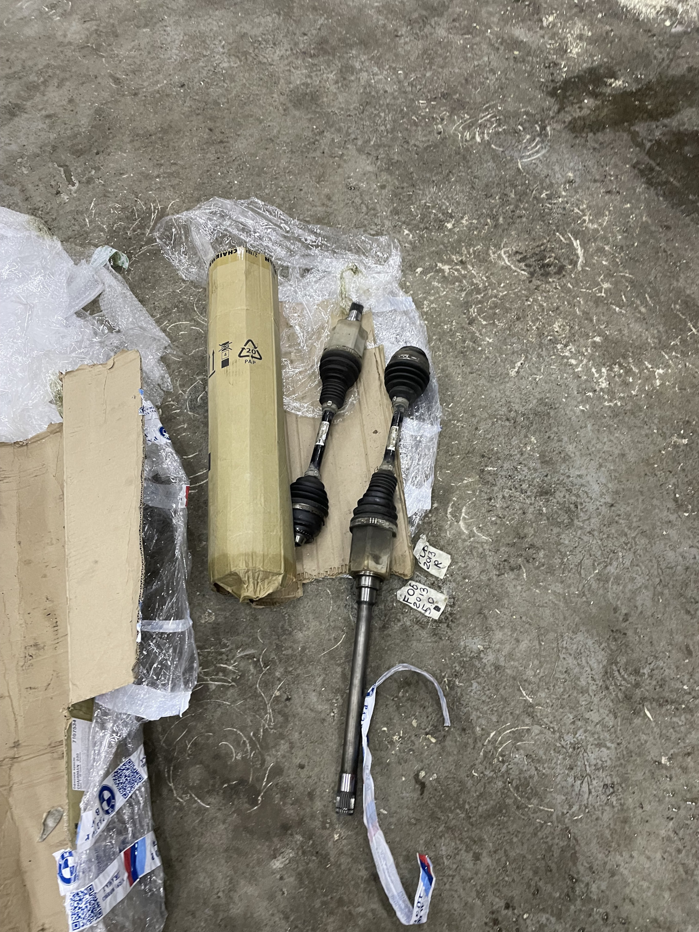 Как мы передние привода от F06 650iX 4.4 ставили — BMW 5 series (F10 ...