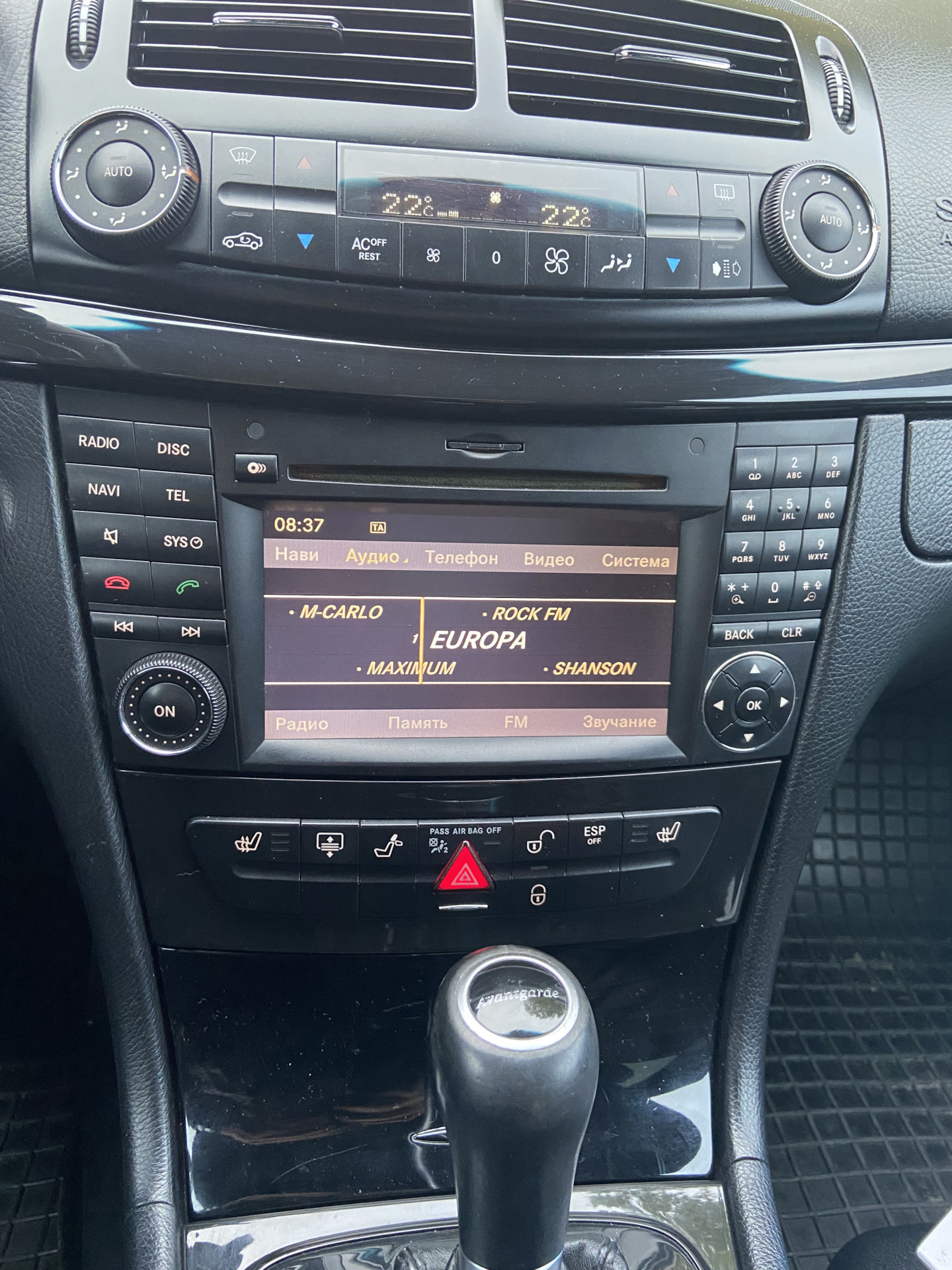 Замена Audio 2.0 на Command Ntg 2.5 w211, опция 809 — Mercedes-Benz E ...