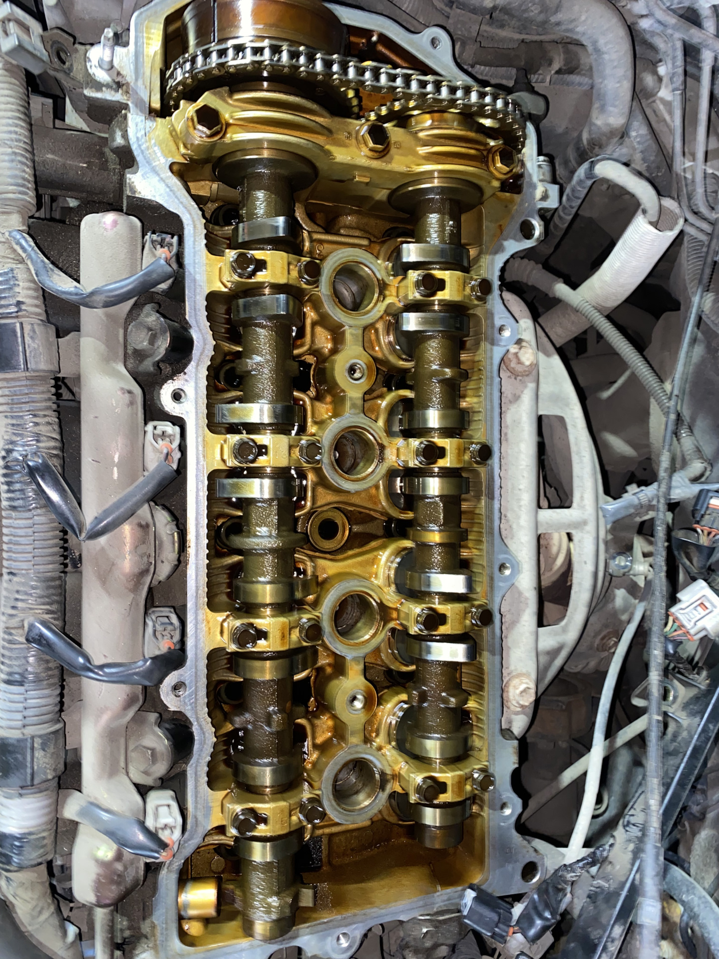 🔰2. Замена прокладки клапанной крышки, свечей зажигания — Toyota Allion ...