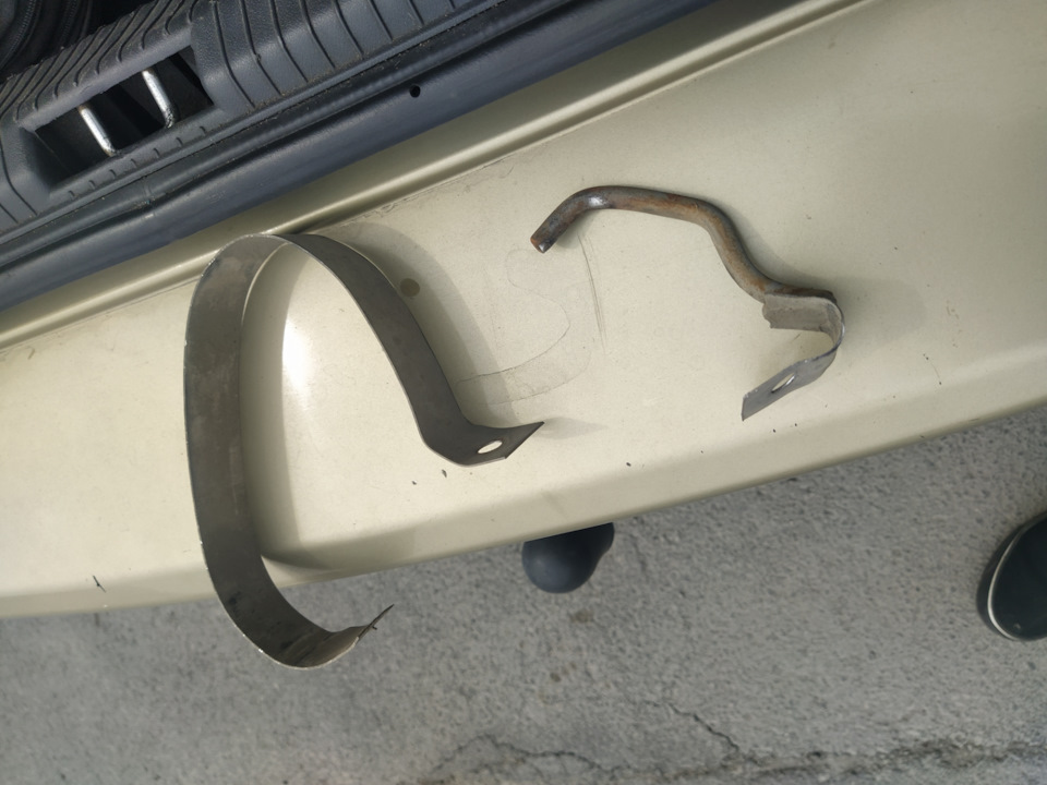 Крепление глушителя (банки) — Daewoo Nexia (N150), 1,5 л, 2008 года ...