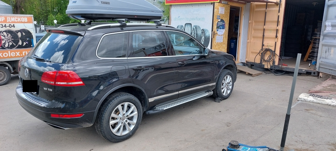 Китайские шины TRIANGLE 259 — Volkswagen Touareg (2G), 3 л, 2012 года ...
