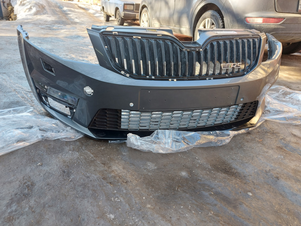 RS Бампера ч.1, подготовка! — Skoda Octavia A7 Mk3, 1,8 л, 2017 года ...