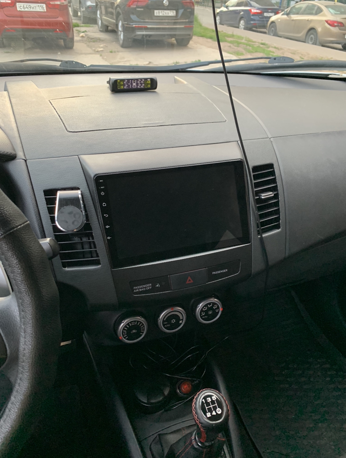Магнитола на android вместо штатной — Mitsubishi Outlander XL, 2,4 л ...