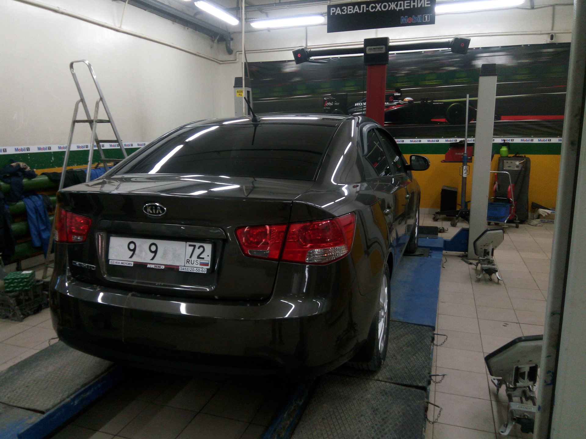 Последствия первых и надеюсь последних неприятностей — KIA Cerato (2G), 1,6 л, 2012 года | визит ...