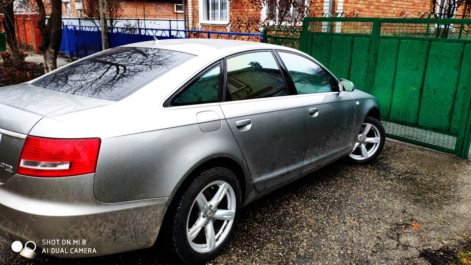 Тонировка — Audi A6 (C6), 3 л, 2005 года | стайлинг | DRIVE2