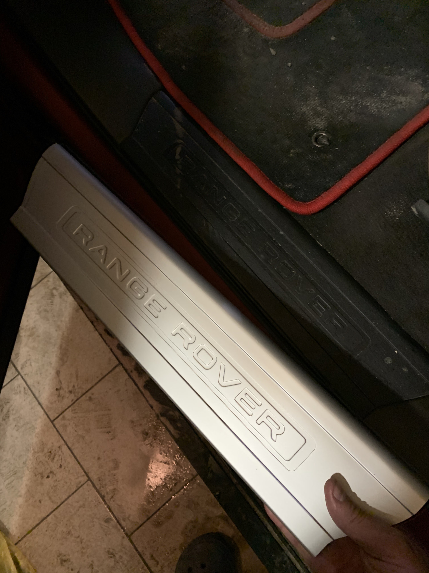 Щитки тормозов и накладка порога — Mercedes-Benz V-Class (W447), 2,2 л ...