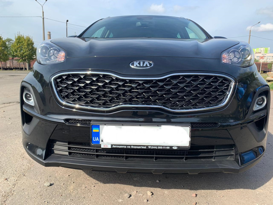 Сеточка в радиатор — KIA Sportage (4G), 1,6 л, 2020 года | стайлинг ...