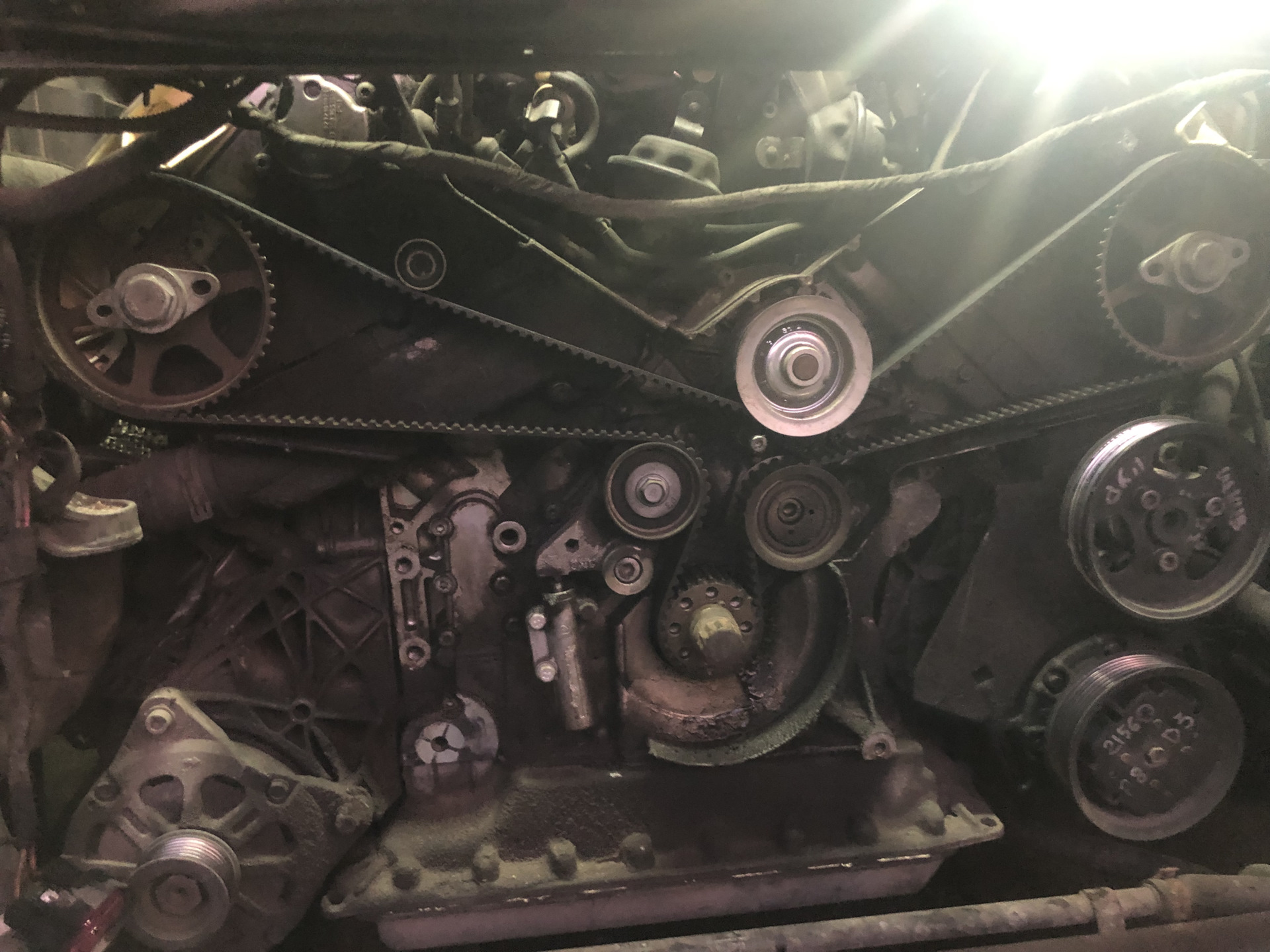 Крупное ТО. Замена грм, фазорегулятора, межвальных цепей и др. ЧАСТЬ 1 ...